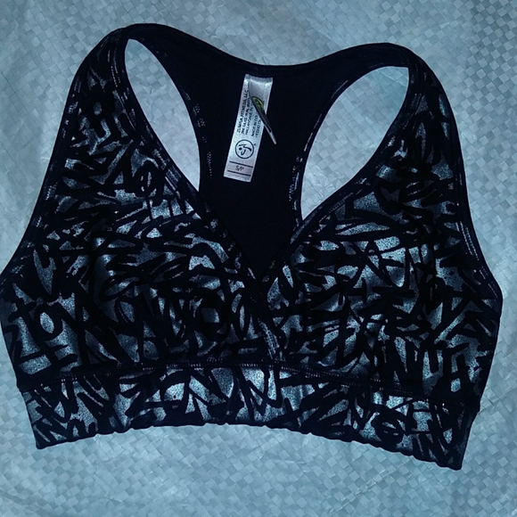 Zumba Fitness | Intimates & Sleepwear | Zumba Silver Metallic Vneck ...